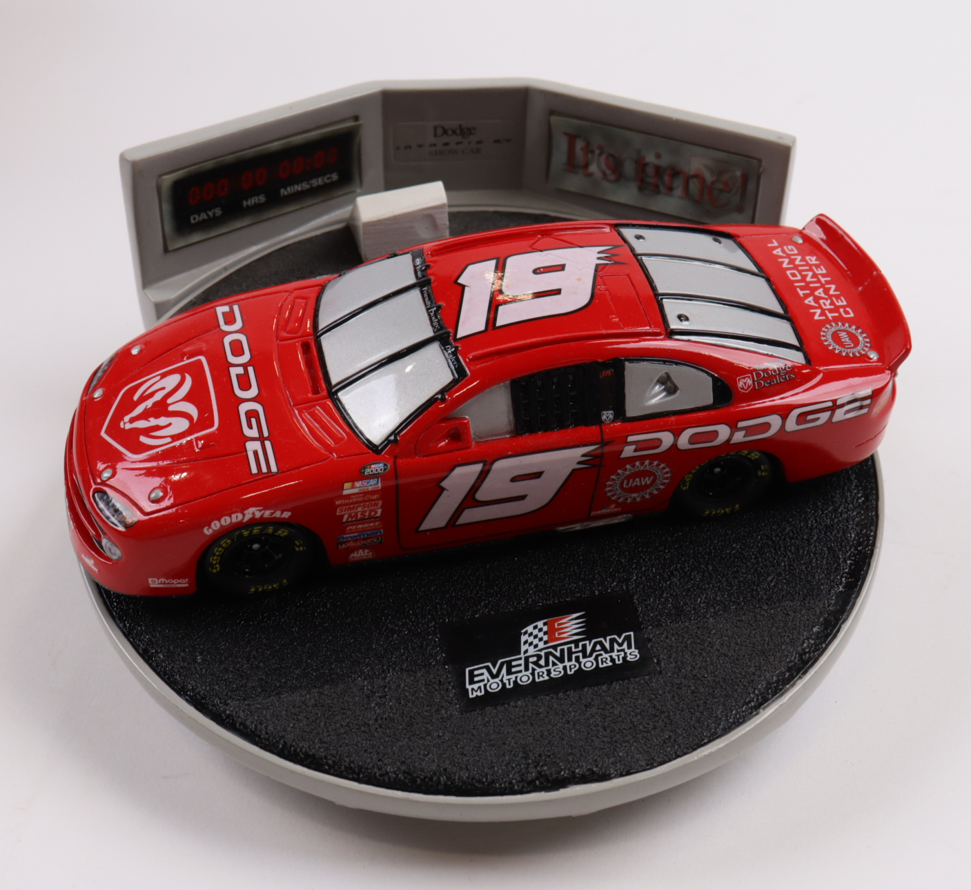 Ray Evernham LE #19 Dodge Show Car Ceramic Scene 2000 Intrepid R/T 1:32 ...