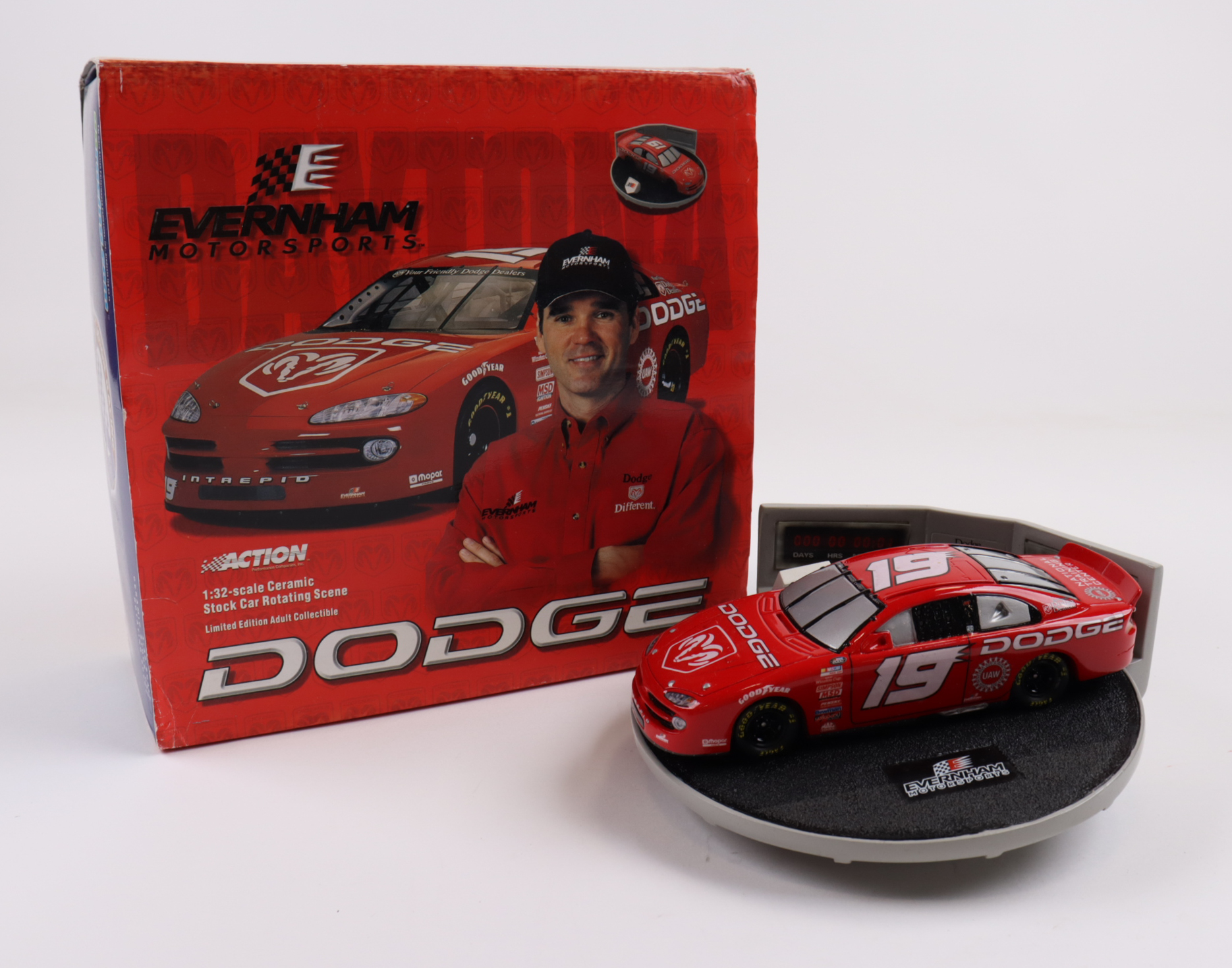 Ray Evernham LE #19 Dodge Show Car Ceramic Scene 2000 Intrepid R/T 1:32 ...