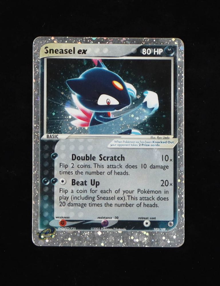 Sneasel EX Pokemon 2003 EX Ruby & Sapphire #103 Holo | Pristine Auction