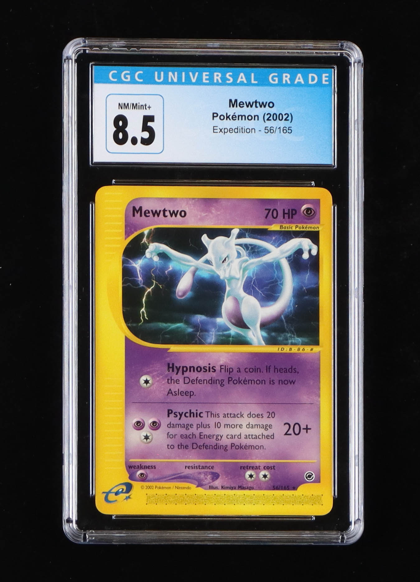 Mewtwo Pokemon 2002 Expedition #56 (CGC 8.5) | Pristine Auction