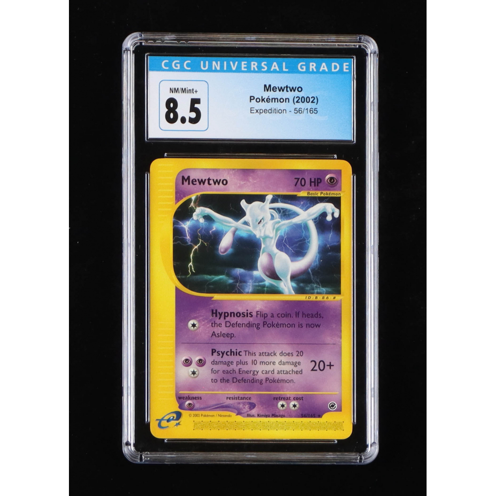 Mewtwo Pokemon 2002 Expedition #56 (CGC 8.5) | Pristine Auction