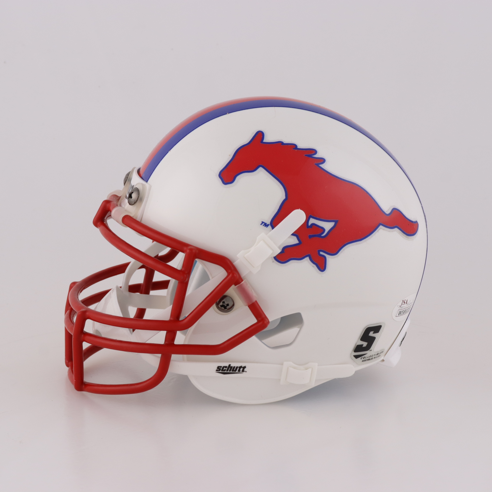 Eric Dickerson, Craig James & Lance McIlhenny Signed SMU Mustangs Mini ...
