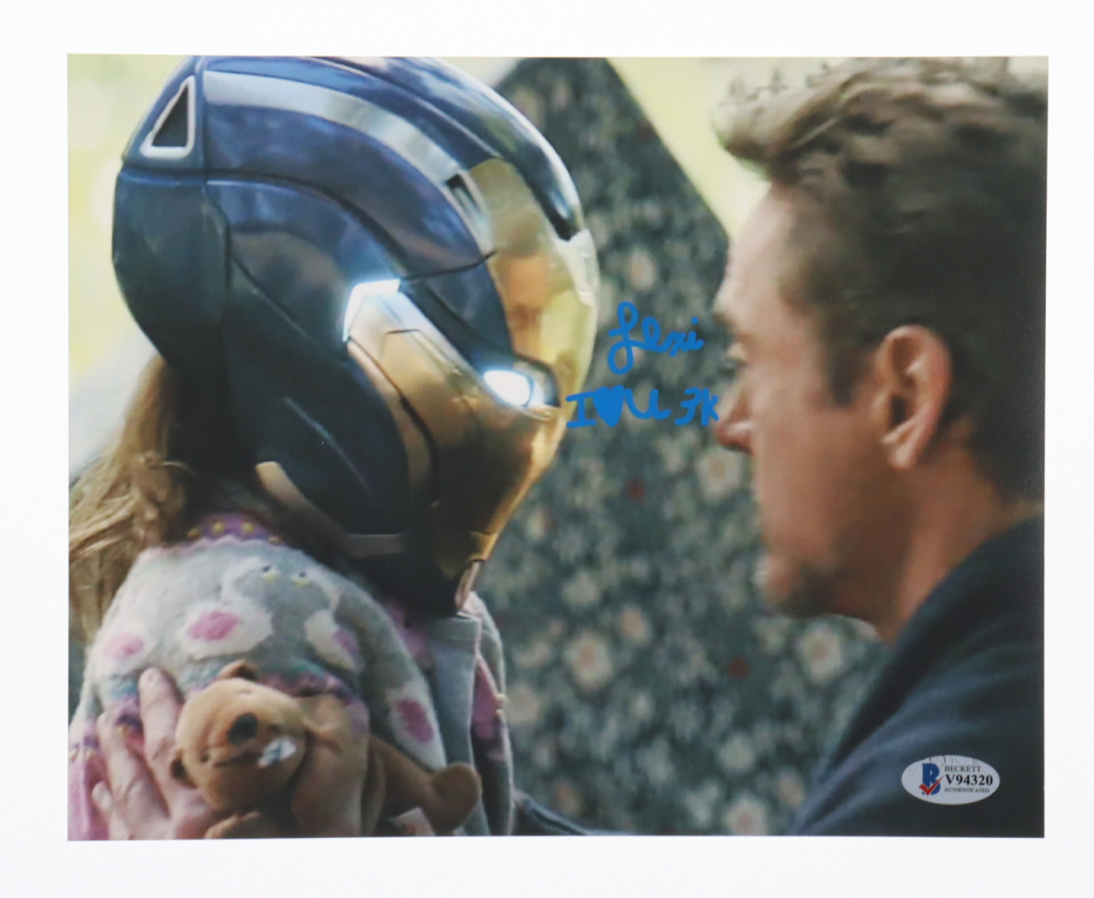 Lexi Rabe Signed "Avengers: Endgame" 8x10 Photo inscribed "I Love You ...