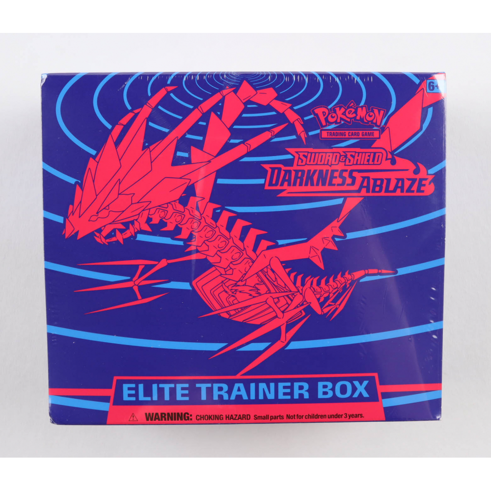 Pokemon TCG Sword & Shield Darkness Ablaze Elite Trainer Box with (8 ...