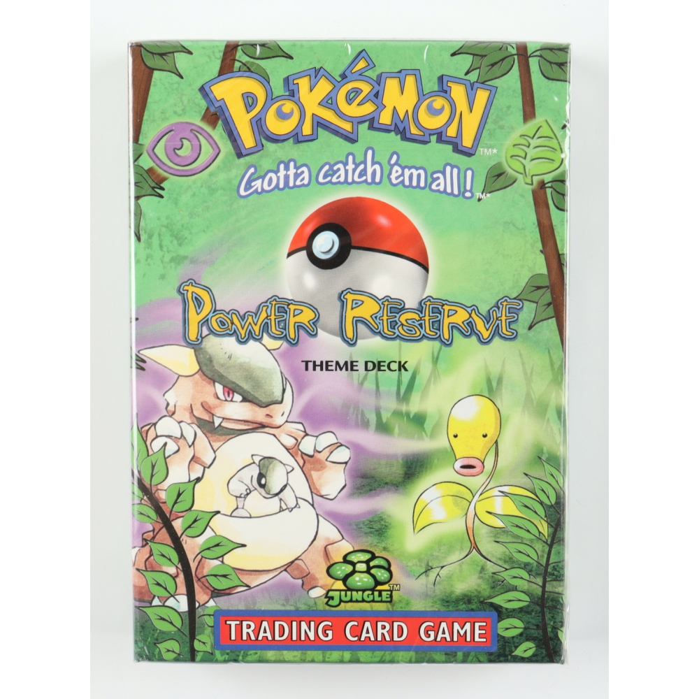 1999 Pokemon TCG: Power Reserve Jungle Theme Deck with (60) Cards ...
