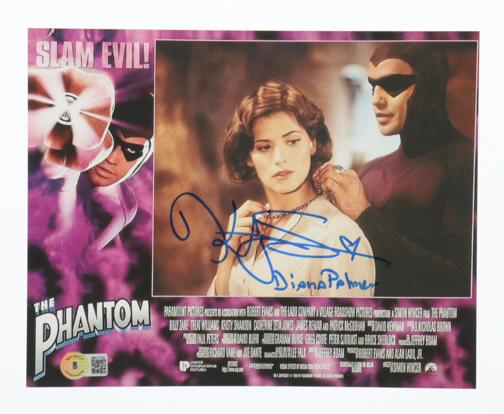 Kristy Swanson Signed "The Phantom" 8x10 Photo Inscribed "Diana Palmer ...