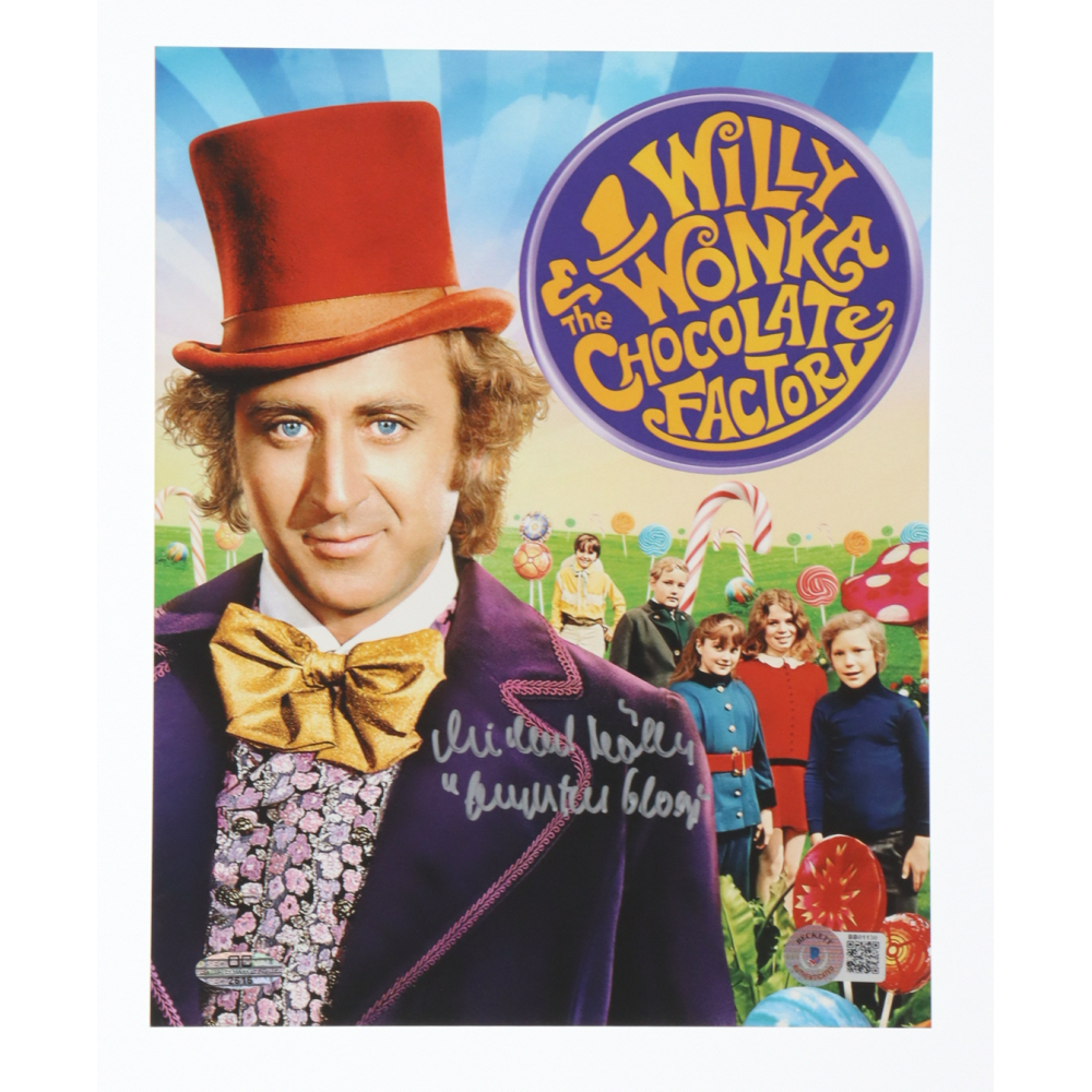 Michael Bollner Signed "Willy Wonka and The Chocolate Factory" 8x10 ...