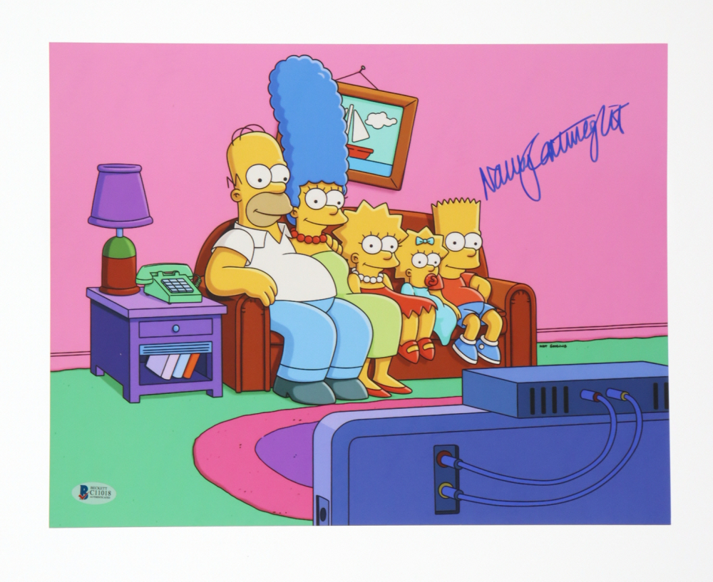 Nancy Cartwright Signed "The Simpsons" 11x14 Photo (Beckett) | Pristine ...