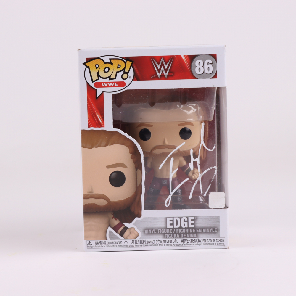 Edge Signed "WWE" #86 Funko Pop! Vinyl Figure (PSA) | Pristine Auction