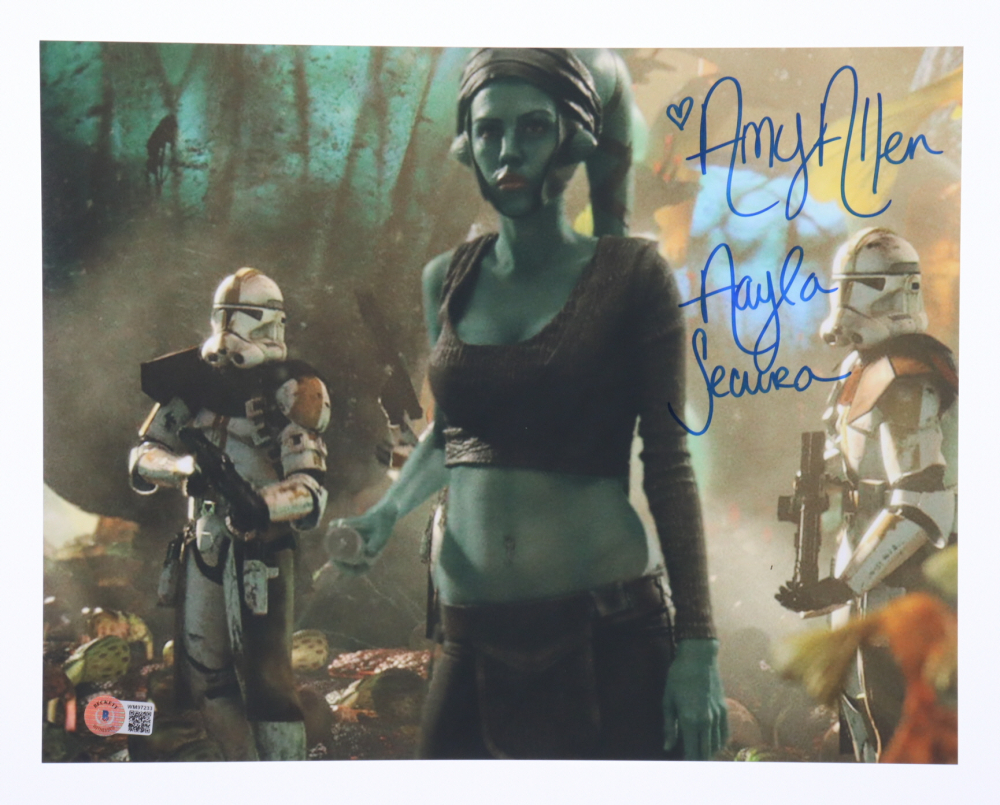 Amy Allen Signed "Star Wars: Episode II – Attack of the Clones" 11x14 ...