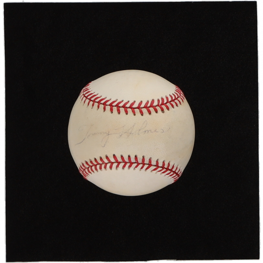 Tommy Holmes Signed ONL Baseball (Beckett) | Pristine Auction