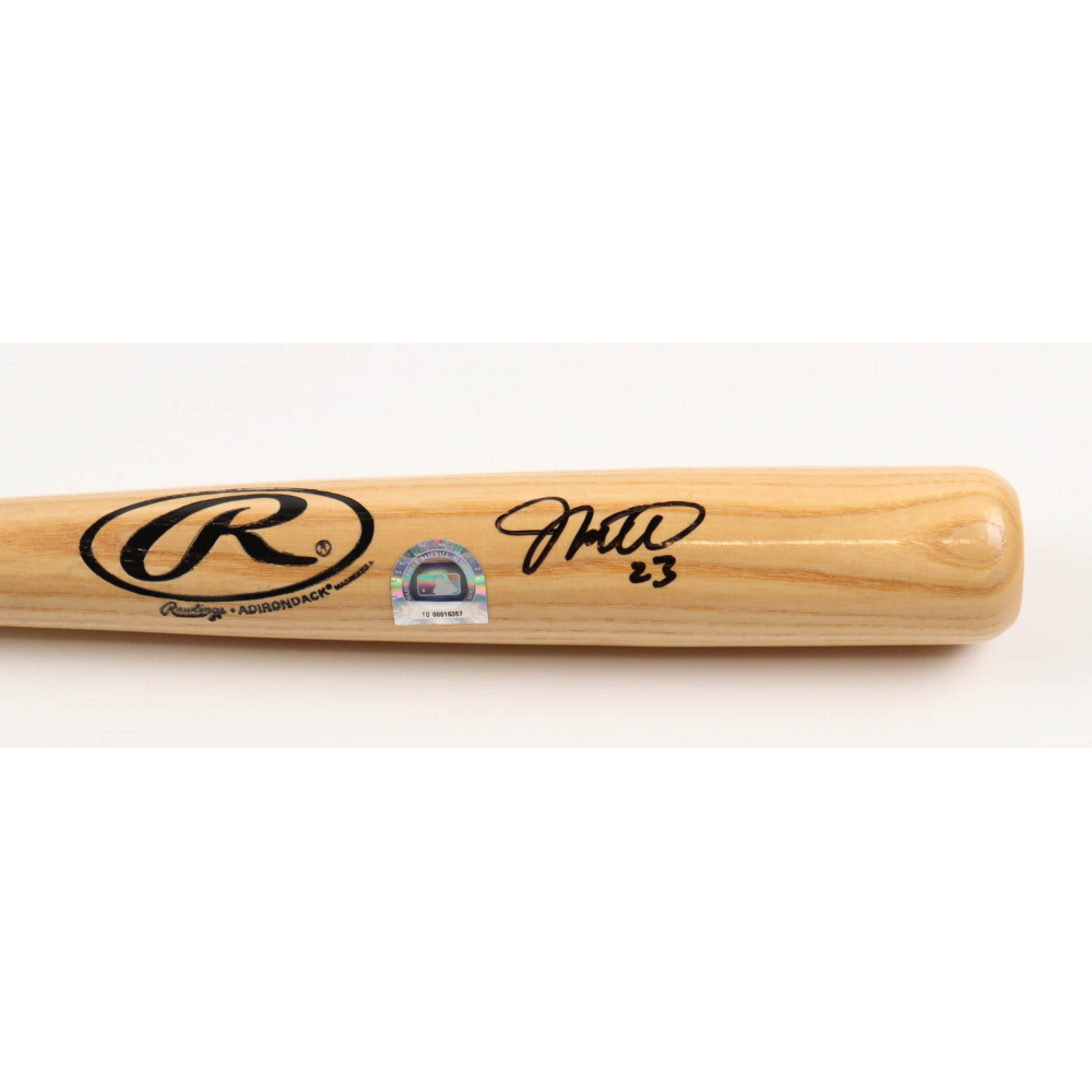 Johnny Estrada Signed Rawlings Adirondack Pro Mini Baseball Bat (MLB ...
