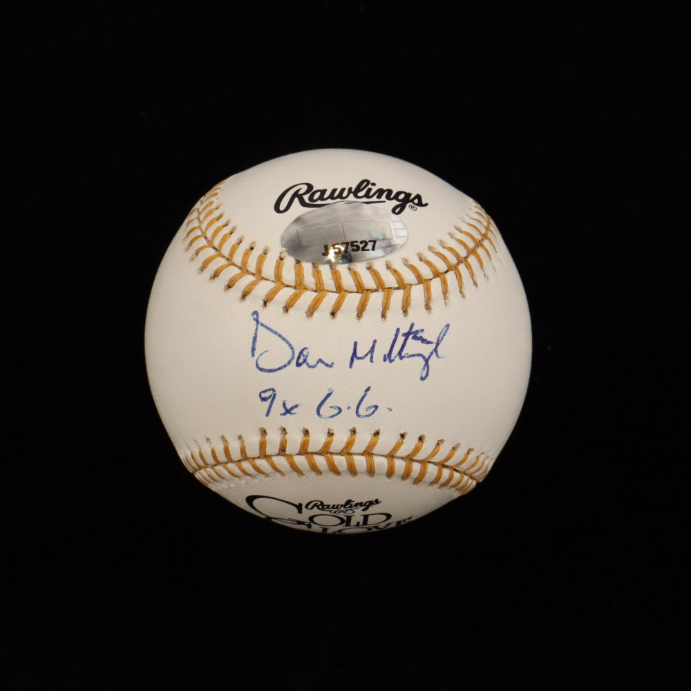 Don Mattingly Signed Gold Glove Award Baseball Inscribed "9x G.G." (PSA ...