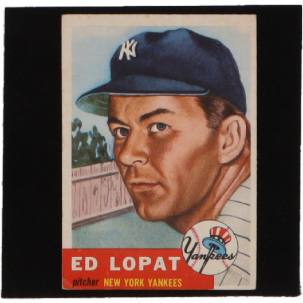 Ed Lopat 1953 Topps #87 | Pristine Auction
