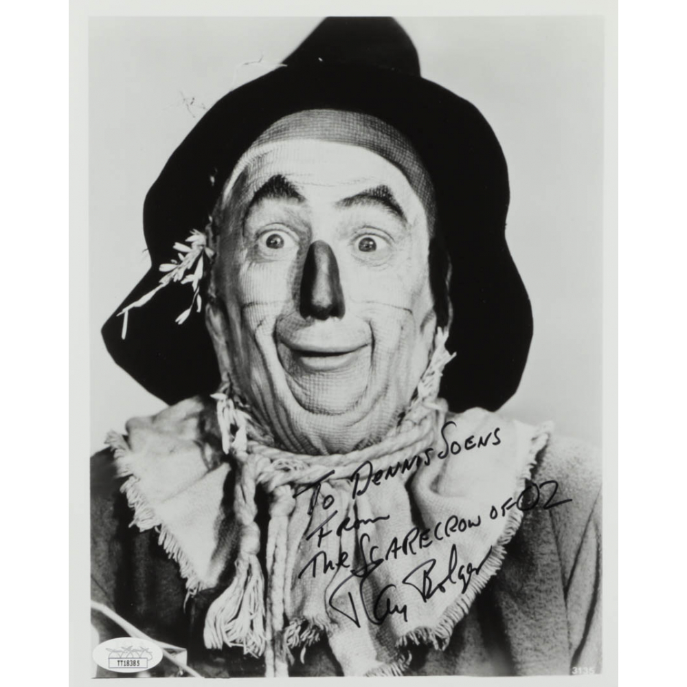 Ray Bolger Signed "The Wizard of Oz" 8x10 Photo Inscribed "From The ...