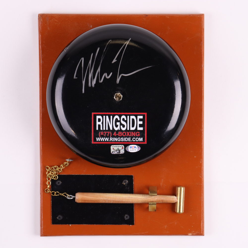 Mike Tyson Signed Authentic Ringside Boxing Bell (PSA & Tyson ...