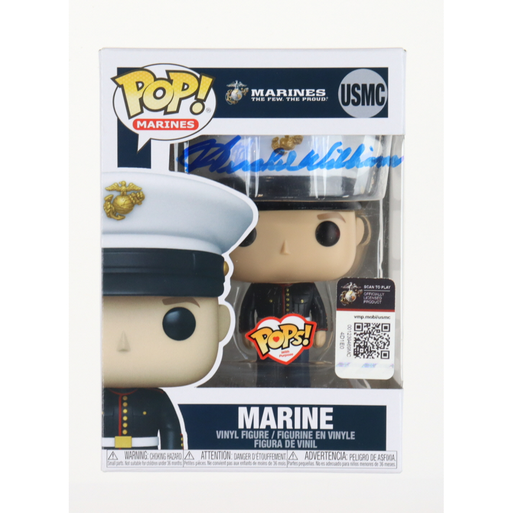 Hershel W. Williams Signed “Marine” #USMC Funko Pop! Marines Vinyl ...