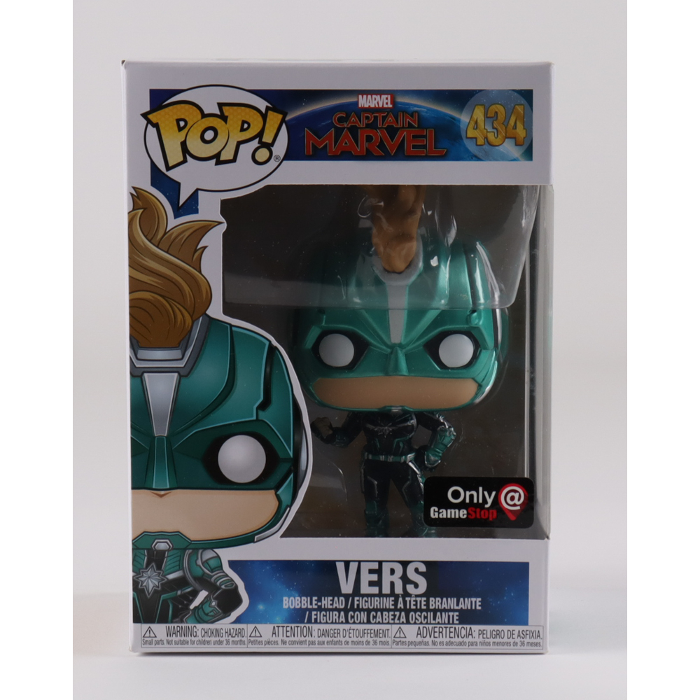 Vers "Captain Marvel" #434 Funko Pop! Vinyl Figure | Pristine Auction