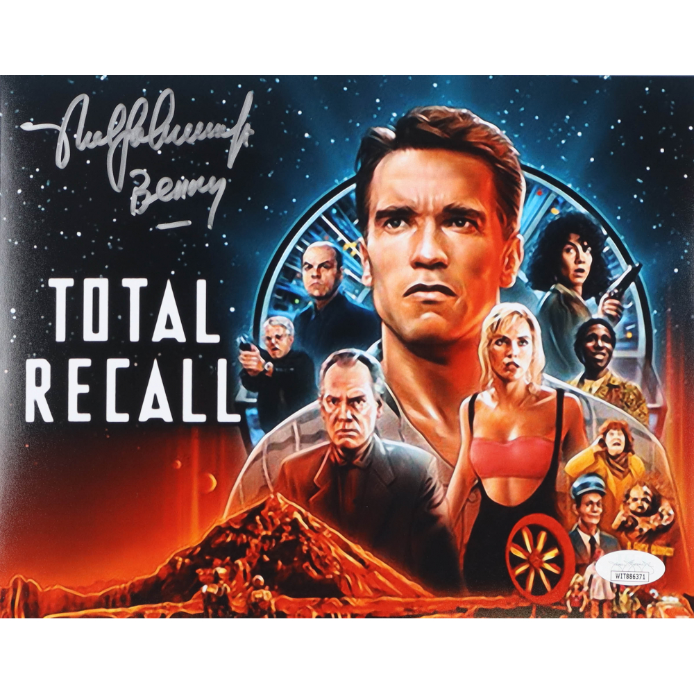 Mel Johnson Jr. Signed "Total Recall" 8x10 Photo Inscribed "Benny" (JSA ...