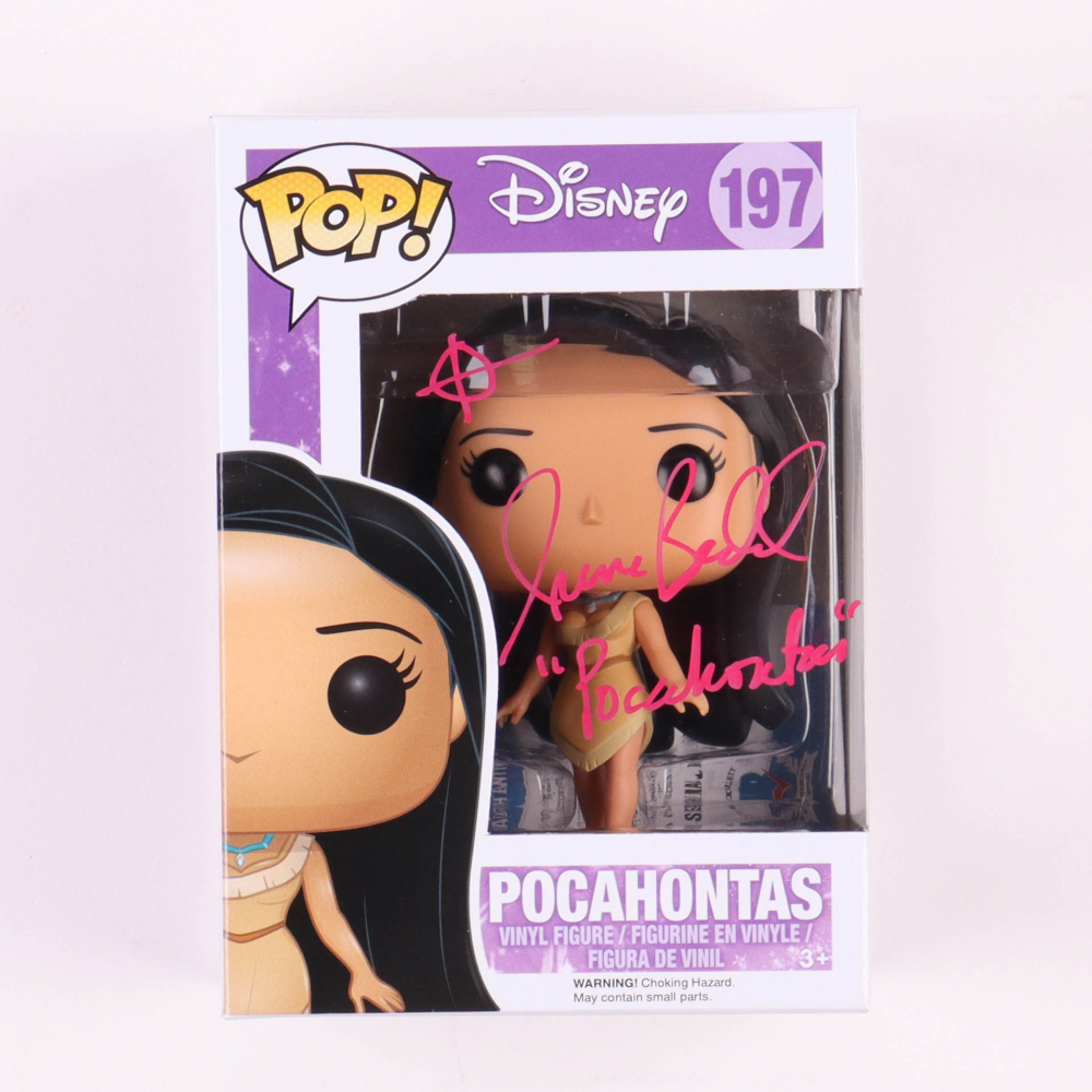 Irene Bedard Signed "Disney" #197 Pocahontas Funko Pop! Vinyl Figure ...