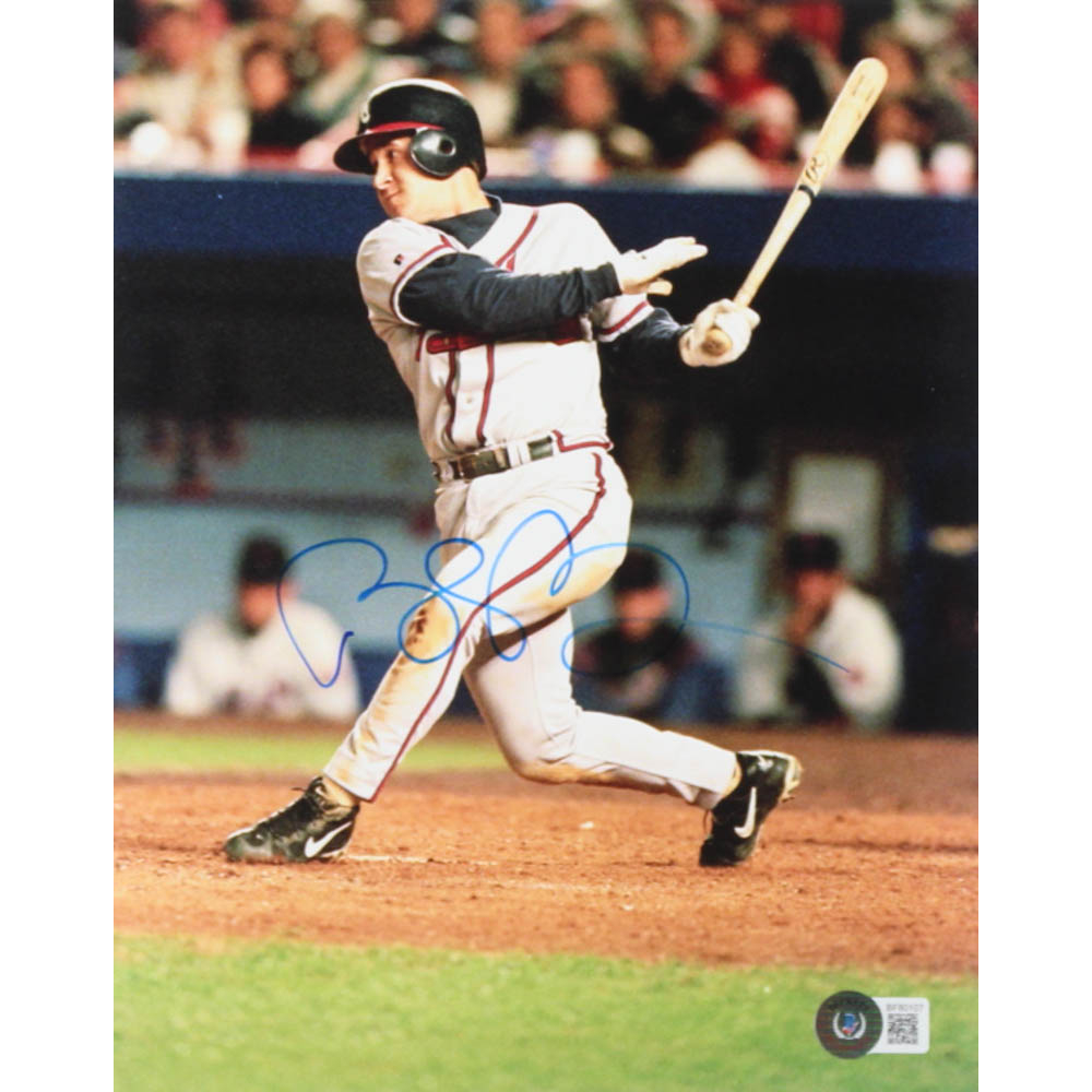 Bret Boone Signed Braves 8x10 Photo (Beckett) | Pristine Auction