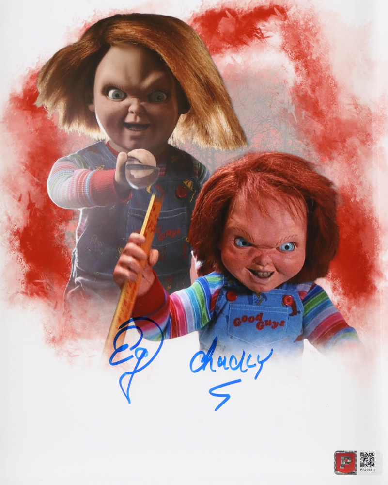 Ed Gale Signed "Child's Play" 8x10 Photo Inscribed "Chucky" (PA ...