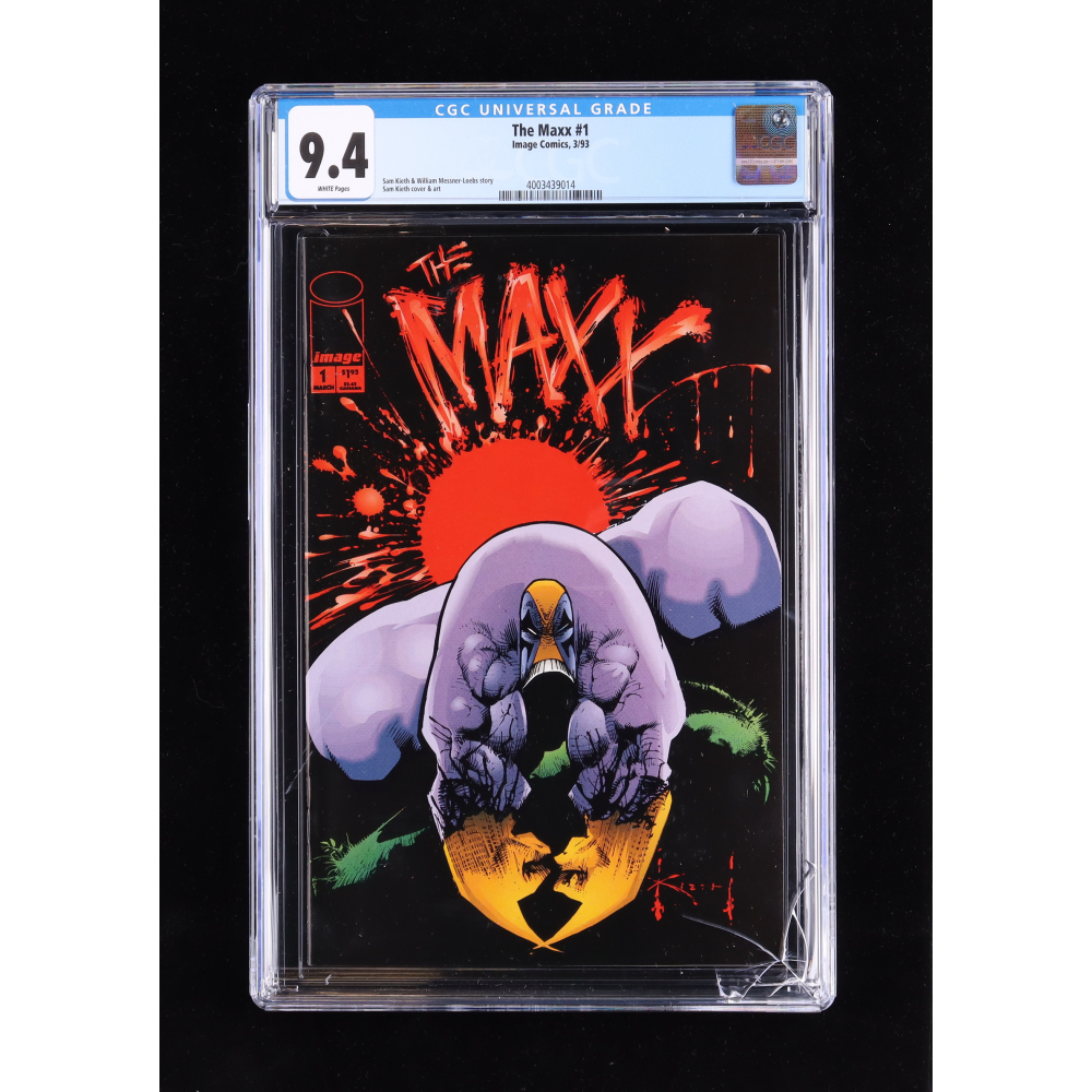 1993 "The Maxx" Issue #1 Image Comic Book (CGC 9.4) (See Description ...