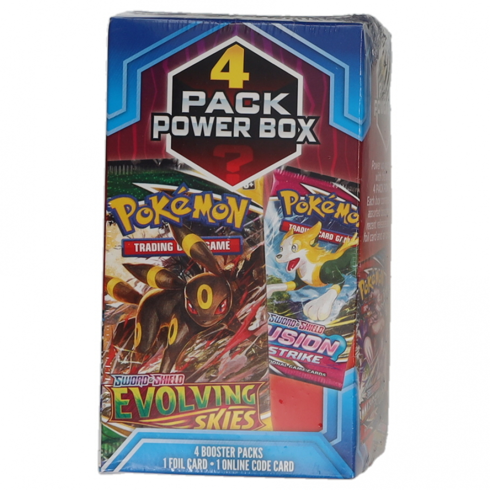 Pokemon TCG Power Box with (4) Packs | Pristine Auction