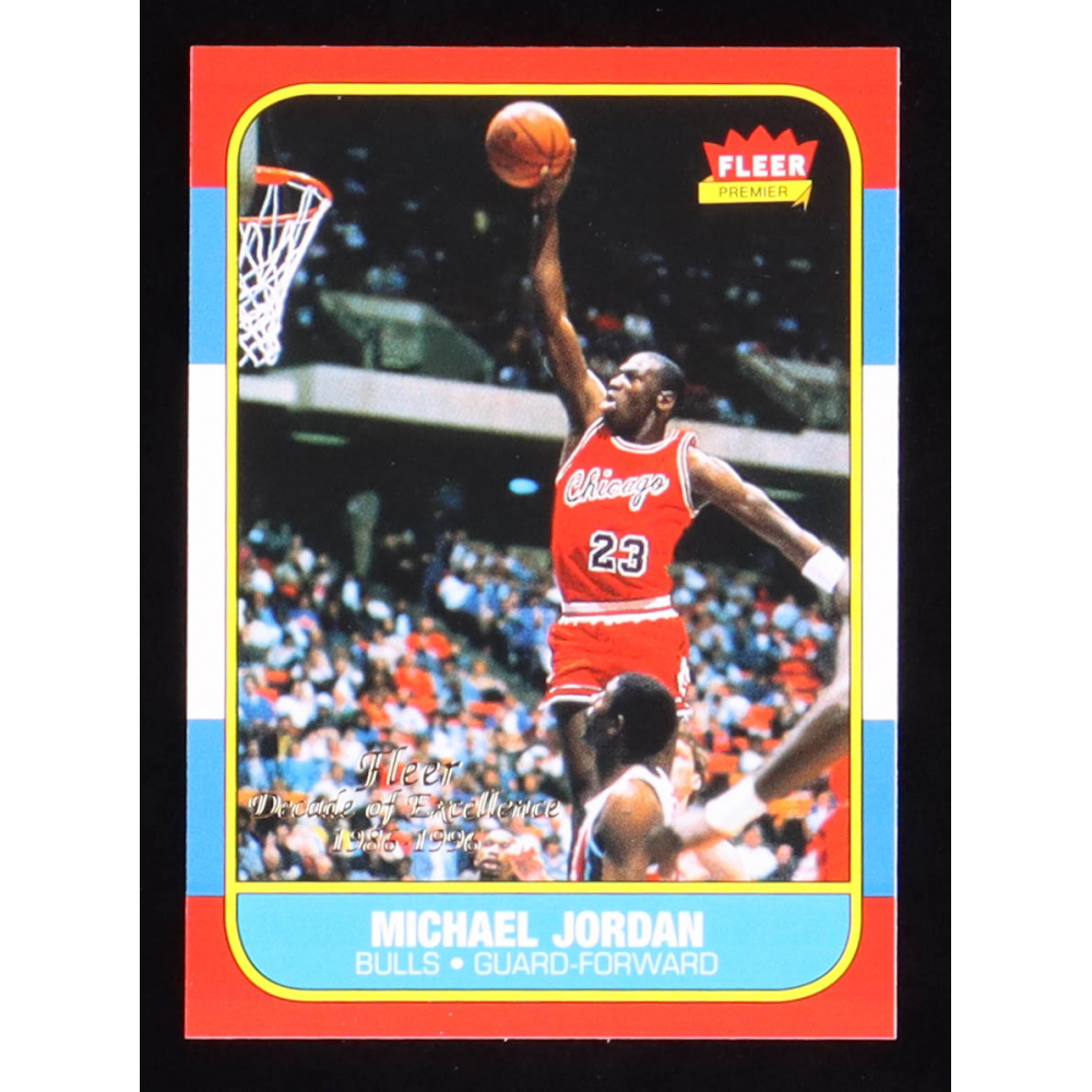 Michael Jordan 1996-97 Fleer Decade of Excellence #4 | Pristine Auction