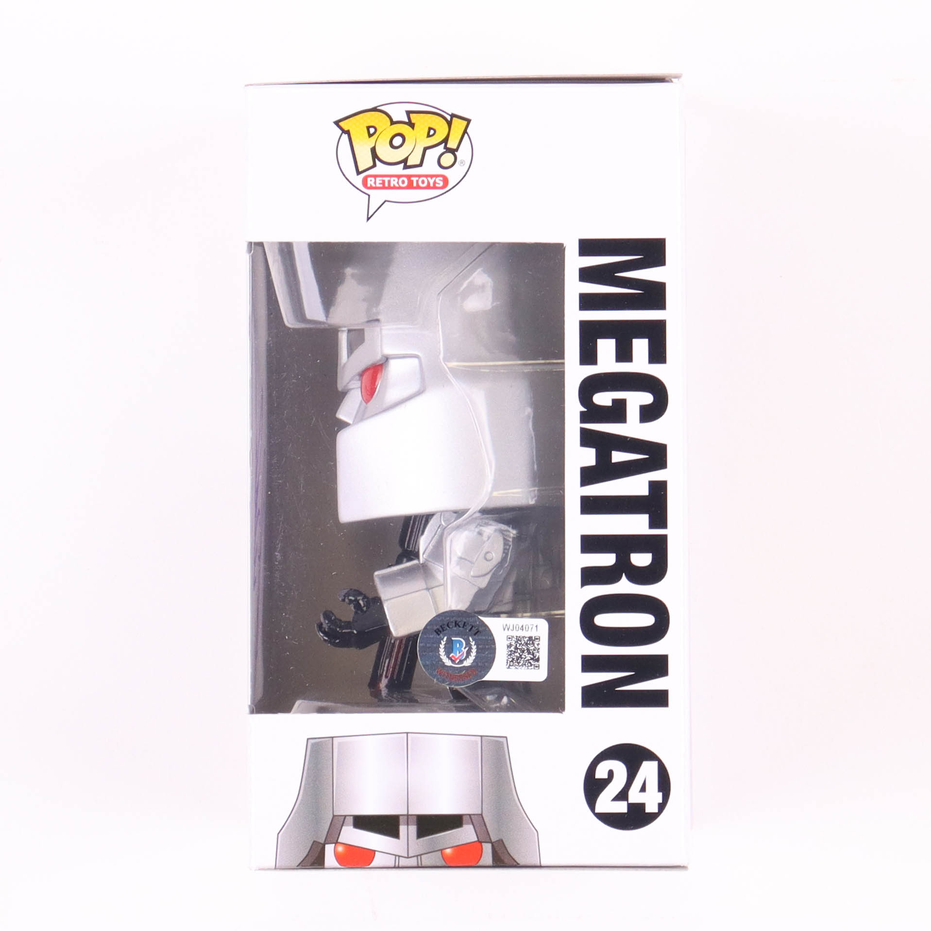 Frank Welker Signed "Transformers" #24 Megatron Funko Pop! Vinyl Figure ...