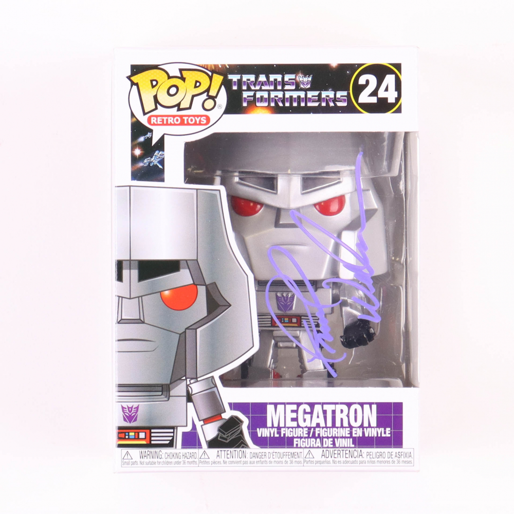 Frank Welker Signed "Transformers" #24 Megatron Funko Pop! Vinyl Figure ...