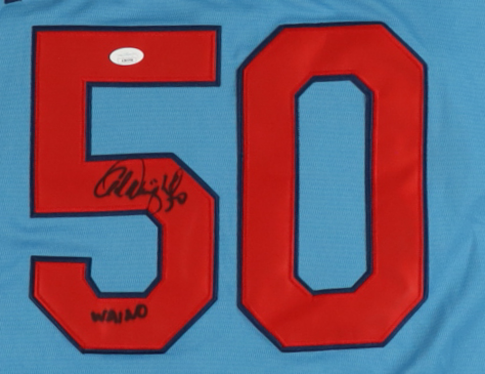 Adam Wainwright Signed Jersey Inscribed "Waino" (JSA) | Pristine Auction
