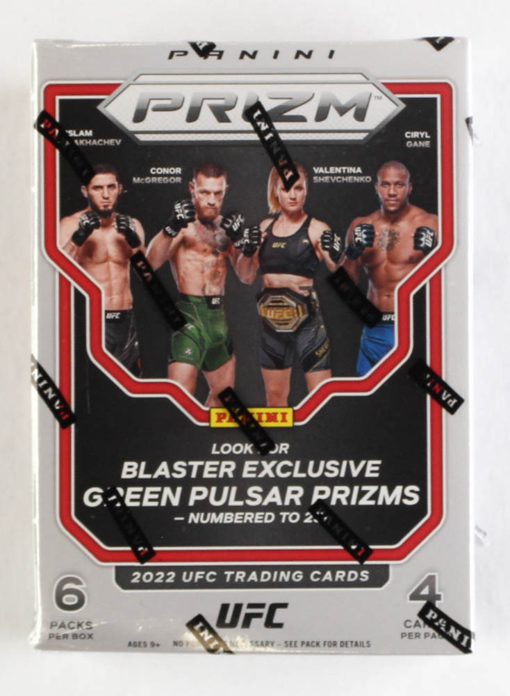 2022 Panini Prizm UFC Blaster Box with (6) Packs | Pristine Auction