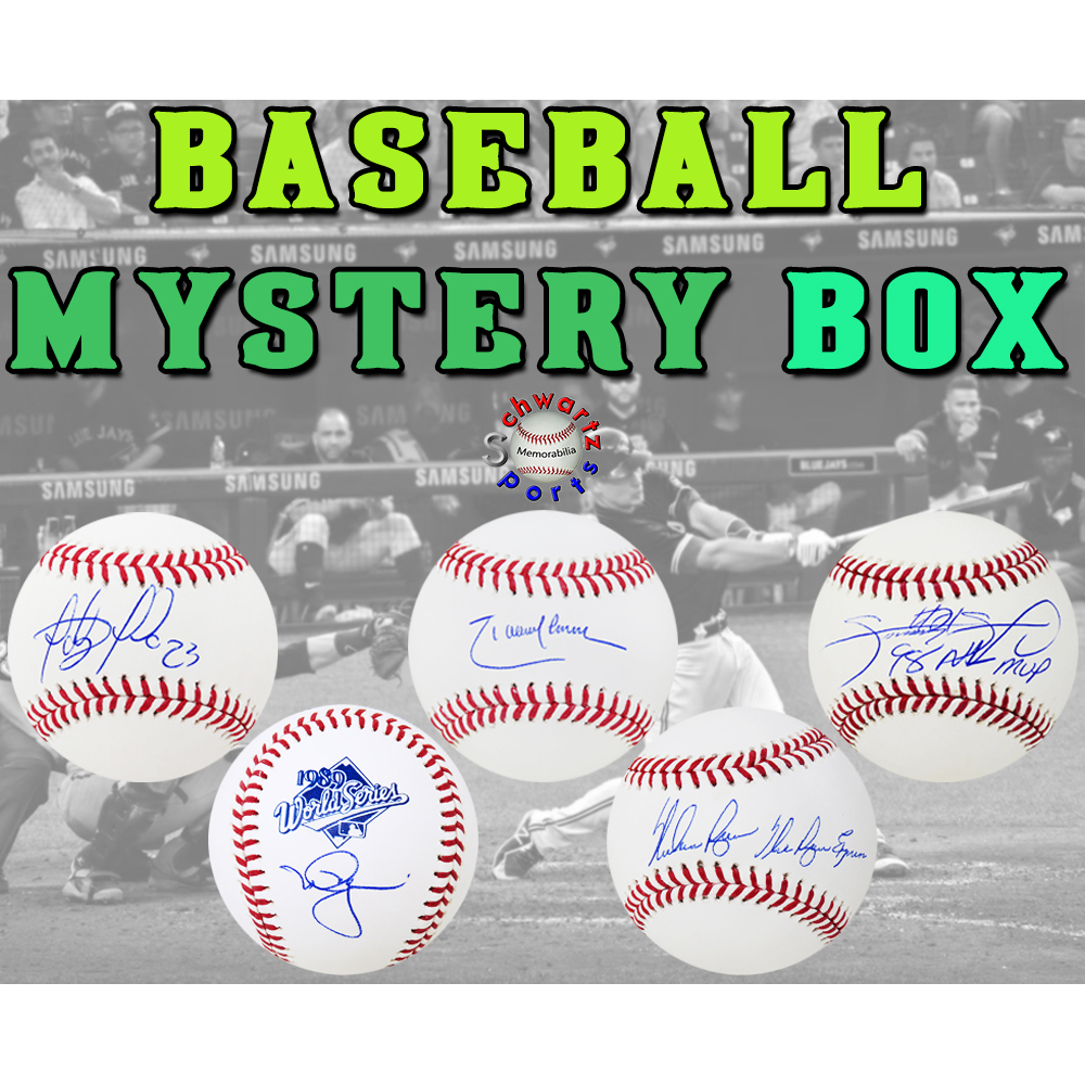 Schwartz Sports - BASEBALL Signed Mystery Box - Series 14 (Limited to ...
