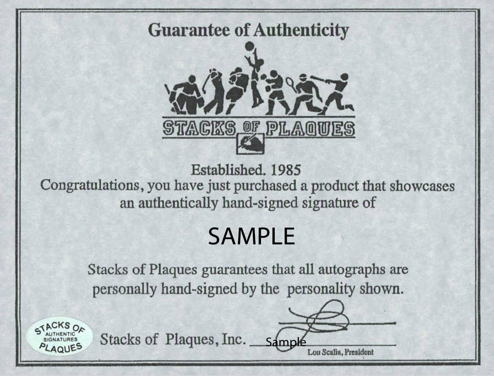 Johnny Unitas & Gino Marchetti Signed 25th Anniversary Pro Football ...