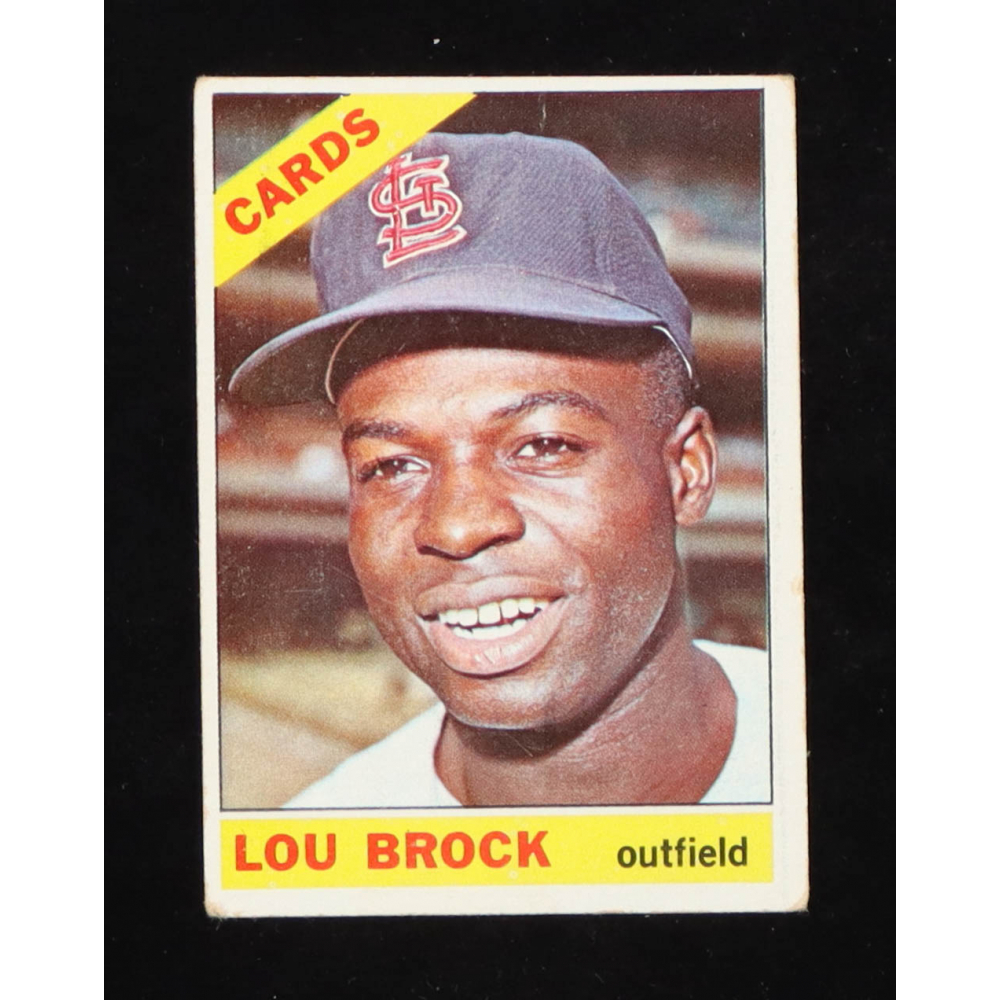 Lou Brock 1966 Topps #125 | Pristine Auction