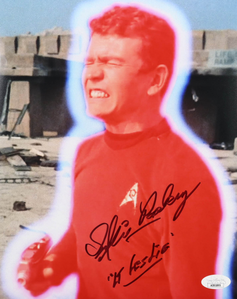 Eddie Paskey Signed "Star Trek" 8x10 Photo Inscribed "Lt Leslie" (JSA ...