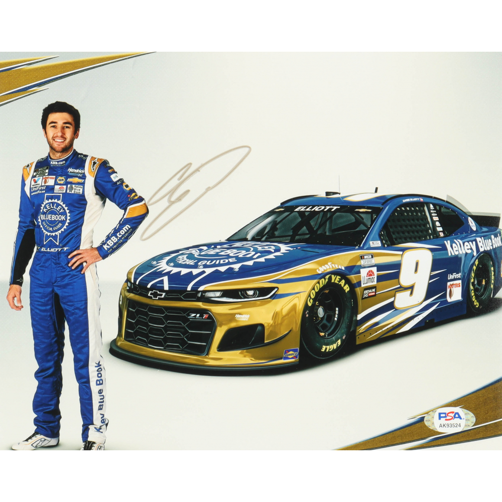 Chase Elliott Signed NASCAR 8x10 Photo (PSA) | Pristine Auction