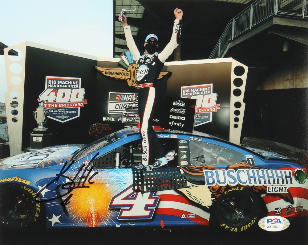 Kevin Harvick Signed NASCAR 8x10 Photo (PSA) | Pristine Auction