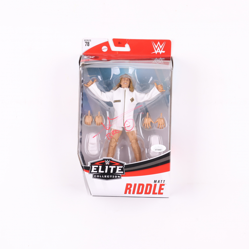 Matt Riddle Signed WWE Action Figure Inscribed "Bro" (JSA) | Pristine ...