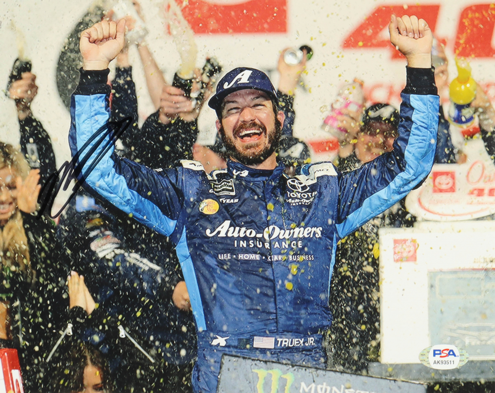 Martin Truex Jr. Signed NASCAR 8x10 Photo (PSA) | Pristine Auction