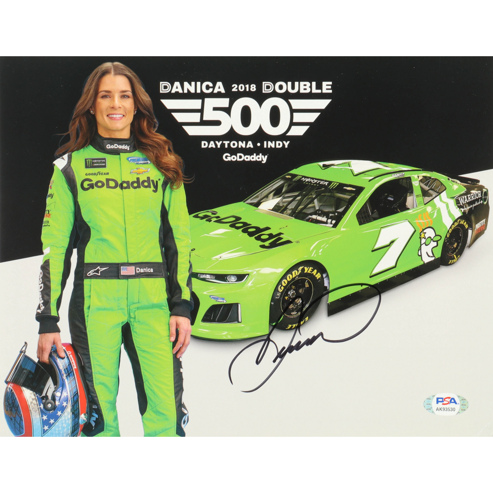 Danica Patrick Signed NASCAR 8x10 Photo (PSA) | Pristine Auction