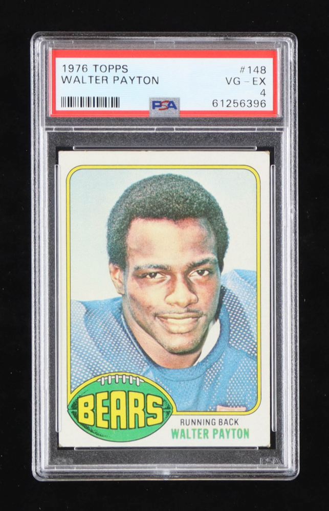 Walter Payton 1976 Topps #148 RC (PSA 4) | Pristine Auction