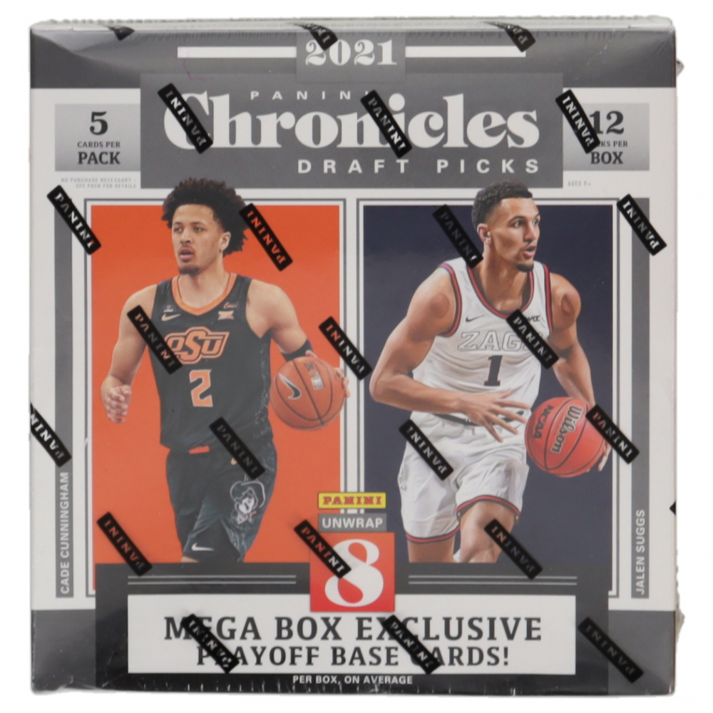 2021-22 Panini Chronicles Draft Picks Collegiate Basketball Mega Box with (12) Packs | Pristine ...