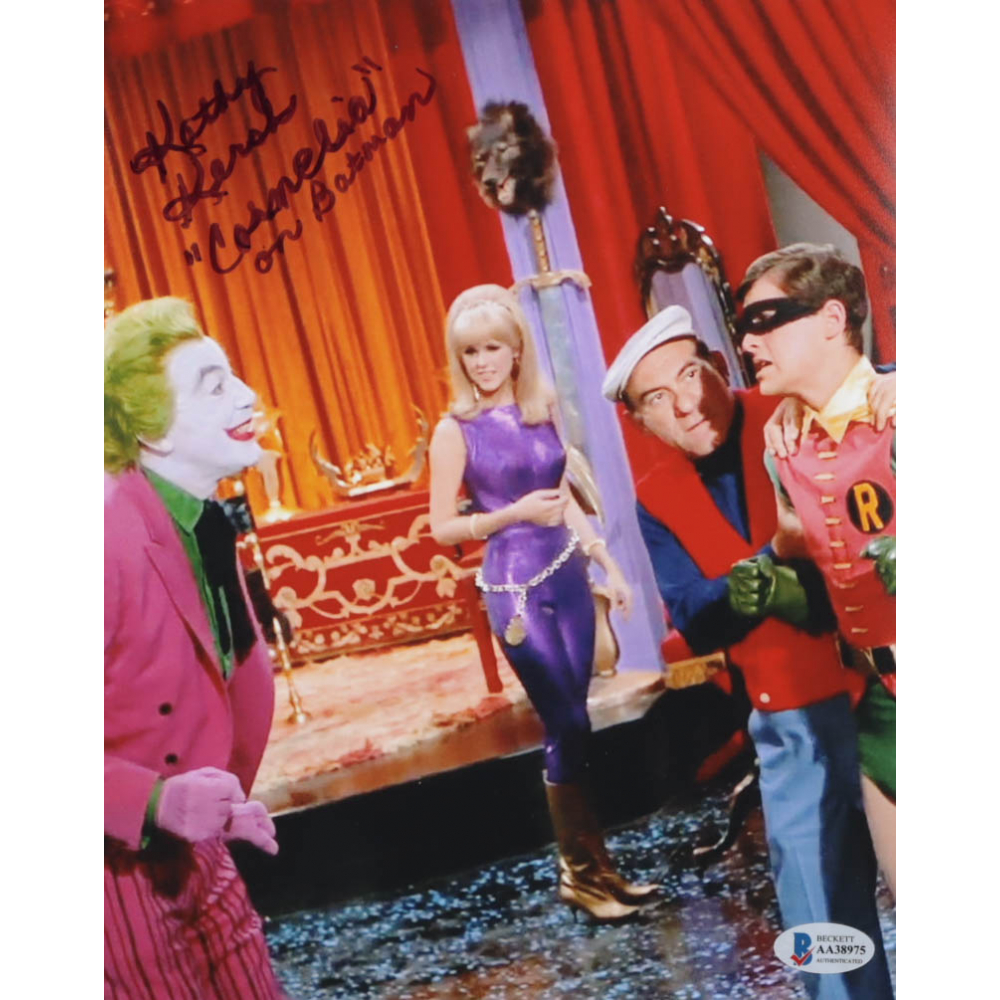Kathy Kersh Signed "Batman" 8x10 Photo Inscribed "Cornelia on Batman ...