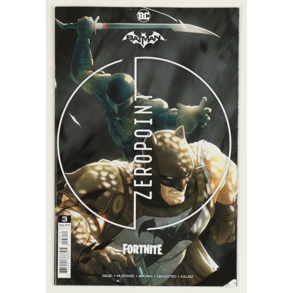 2021 "Batman Fortnite Zero Point" Issue #3 DC Comic Book | Pristine Auction