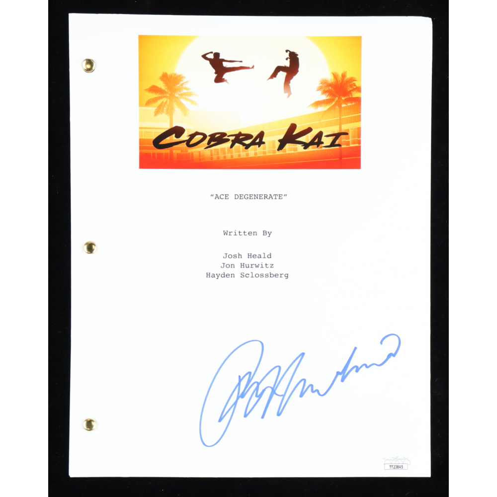 Ralph Macchio Signed "Cobra Kai" Episode Script (JSA) | Pristine Auction