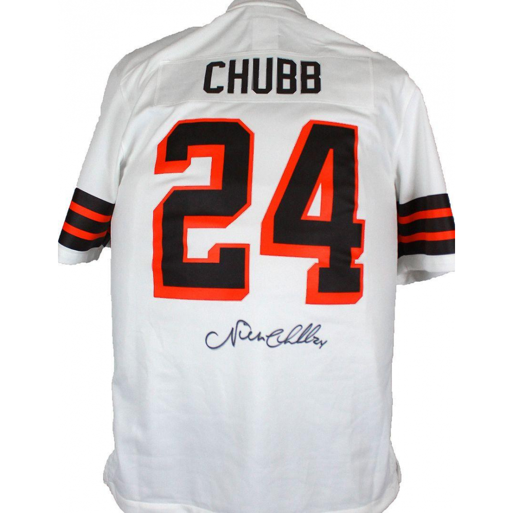 Nick Chubb Signed Browns Jersey (Beckett) | Pristine Auction