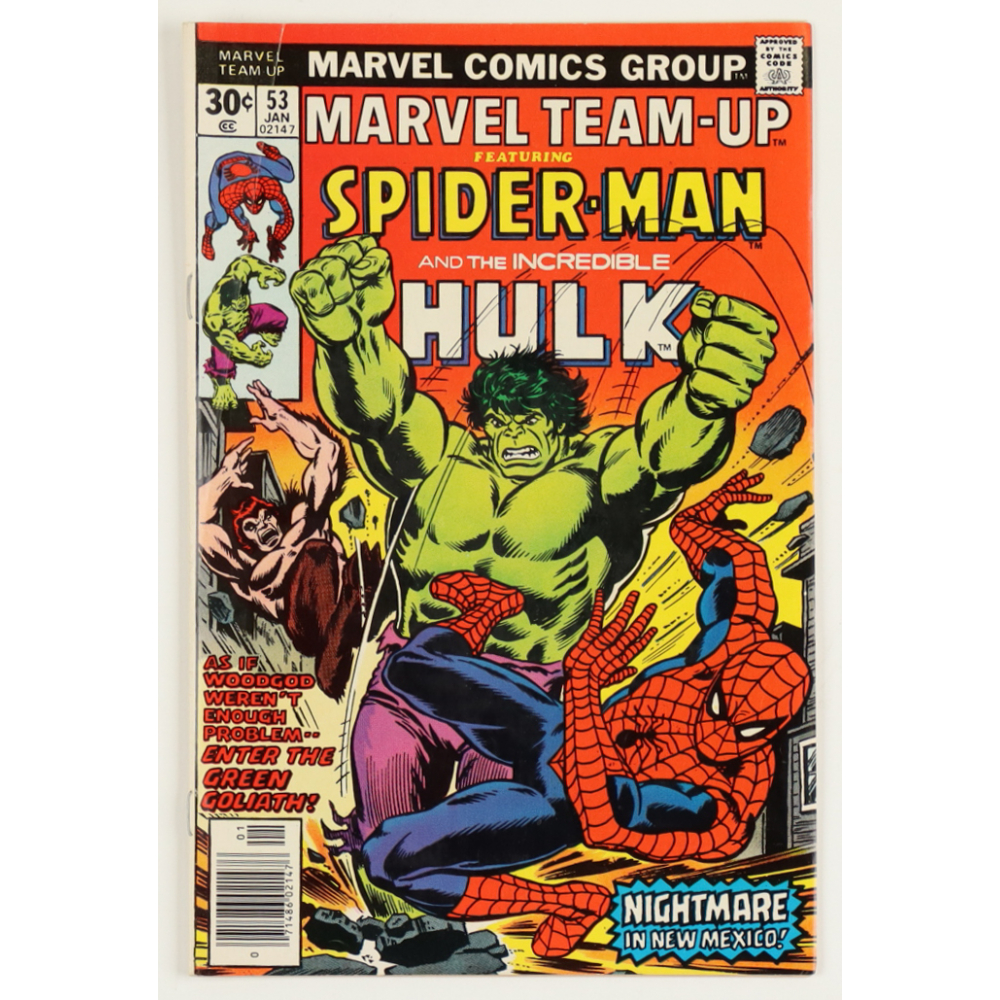 1977 "Marvel Team-Up" Issue #53 Marvel Comic Book | Pristine Auction