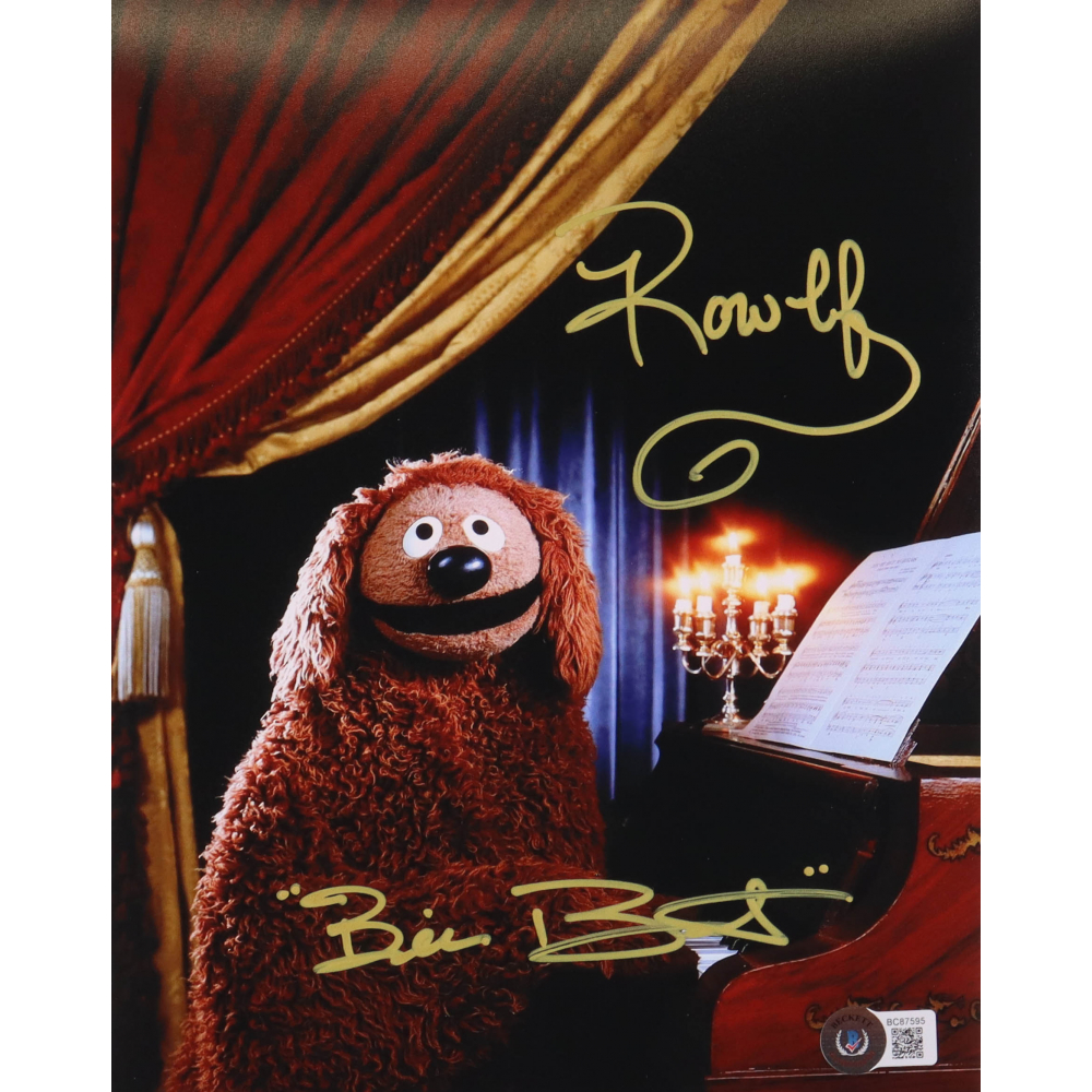 Bill Barretta Signed "The Muppets" 8x10 Photo Inscribed "Rowlf ...